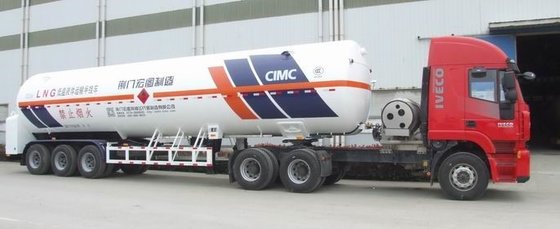 52.6m3 Cryogenic Liquid Natural Gas Semi Trailer Semi-trailer lng semitrailer truck