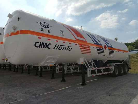 52.6m3 Cryogenic Liquid Natural Gas Semi Trailer Semi-trailer lng semitrailer truck