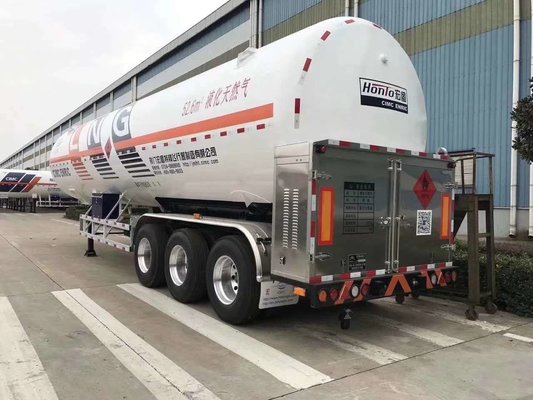 52.6m3 Cryogenic Liquid Natural Gas Semi Trailer Semi-trailer lng semitrailer truck