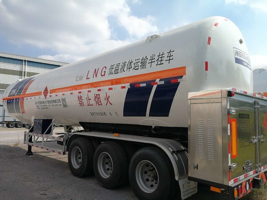 52.6m3 Cryogenic Liquid Natural Gas Semi Trailer Semi-trailer lng semitrailer truck