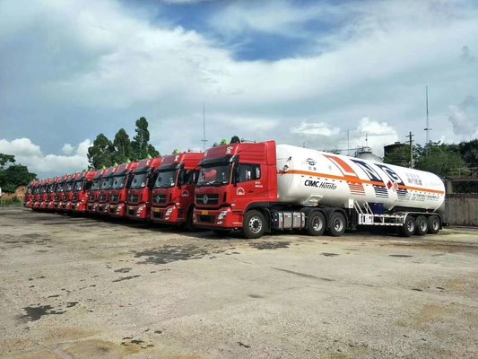 52.6m3 Cryogenic Liquid Natural Gas Semi Trailer Semi-trailer lng semitrailer truck