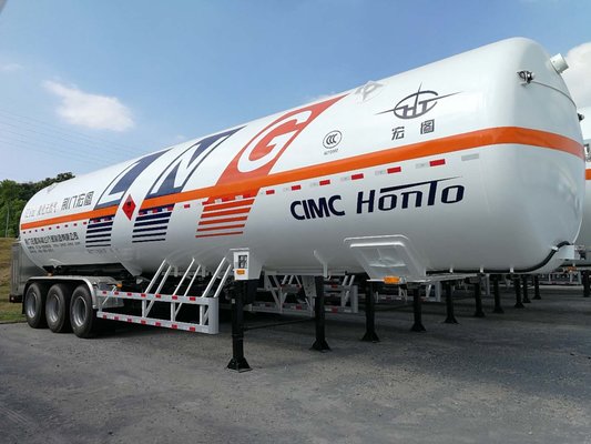 52.6m3 Cryogenic Liquid Natural Gas Semi Trailer Semi-trailer lng semitrailer truck