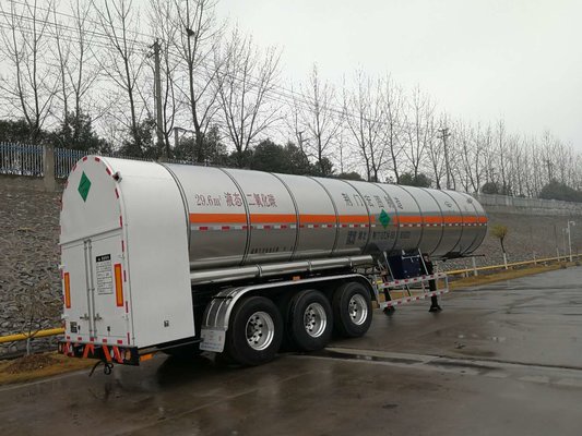 52.6m3 Cryogenic Liquid Natural Gas Semi Trailer Semi-trailer lng semitrailer truck