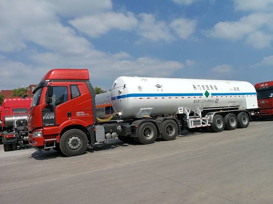 52.6m3 Cryogenic Liquid Natural Gas Semi Trailer Semi-trailer lng semitrailer truck