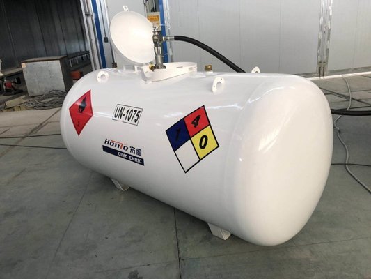 Vertical 125 Gallon 250KG Propane LPG Gas Tank for Home Cooking