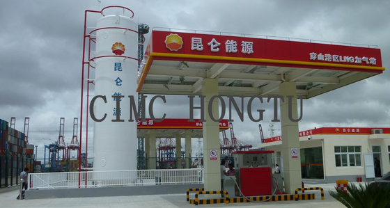 vertical cryogenic liquid oxygen o2 carbon dioxide co2 storage tank