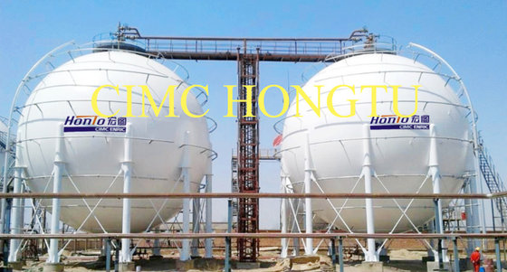 wholesale price for to sell 3000m3 Liquefied propane LPG gas spherical tank