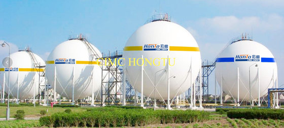 ASME Code 1500 tons 3000 cubic meters lpg propane liquefied petroleum gas spherical sphere storage tanks