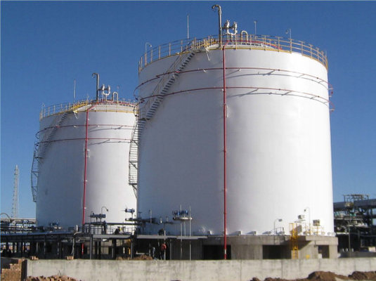 Flat Bottom Customized cryogenic 1000m3 liquid oxygen lng storage tank price