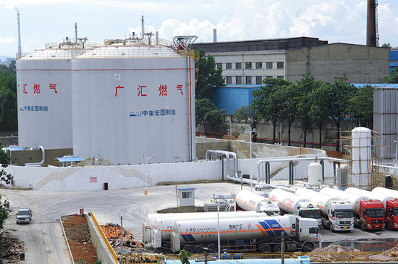 Flat Bottom Customized cryogenic 1000m3 liquid oxygen lng storage tank price