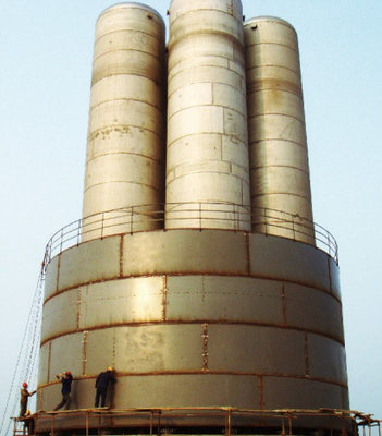 Flat Bottom Customized cryogenic 1000m3 liquid oxygen lng storage tank price