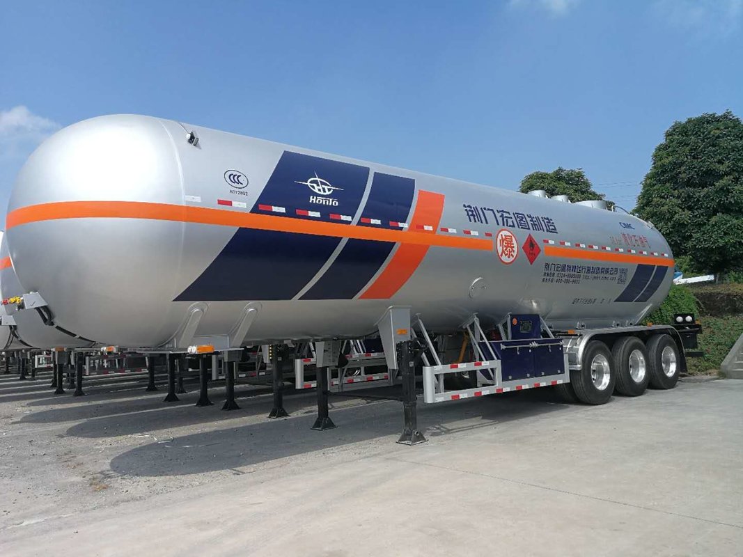 lpg propane transport tank tanker semi-trailer semi trailer for sale