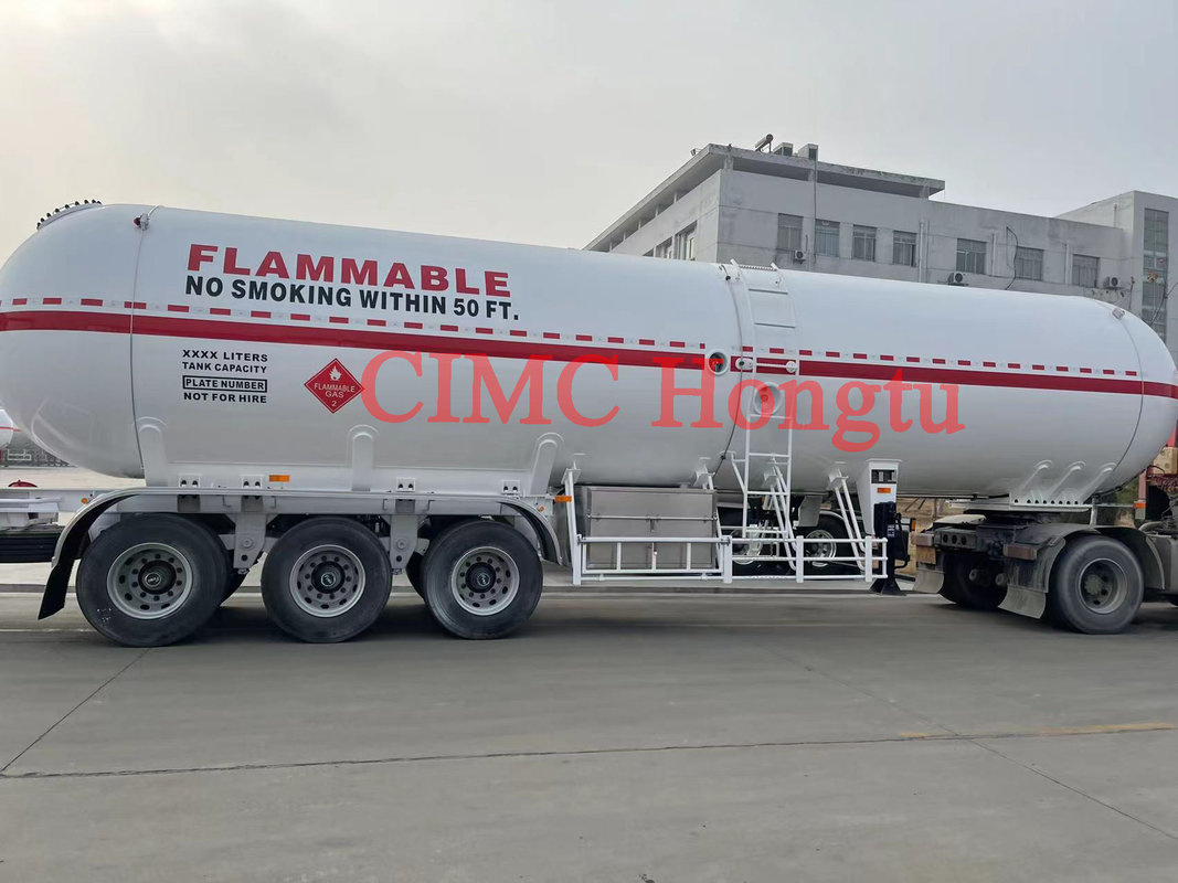 CIMC HONTO High quality Competitive Price LPG tank semi trailers in Turkey in Dubai