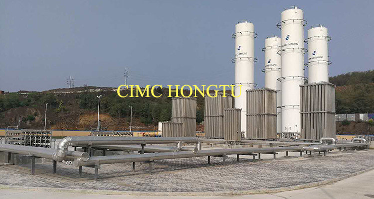 cryogenic lng liquid oxygen nitrogen co2 storage tank price for sale
