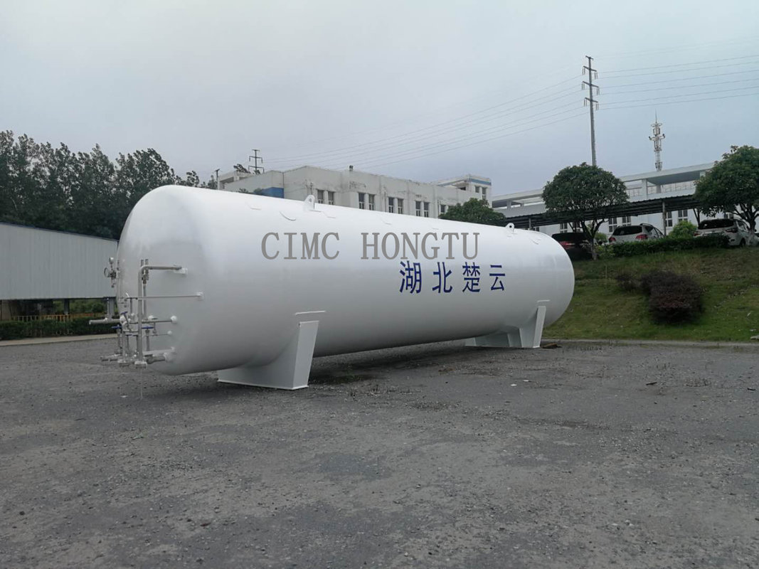 horizontal cryogenic liquid lng nitrogen oxygen gas insulation tank for sale