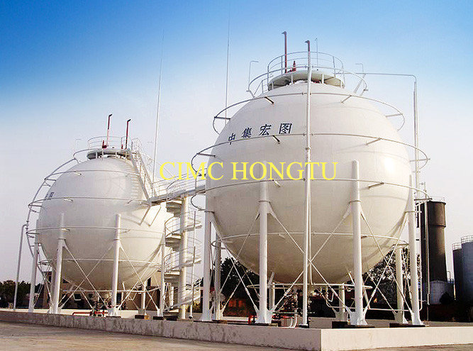wholesale price for to sell 3000m3 Liquefied propane LPG gas spherical tank