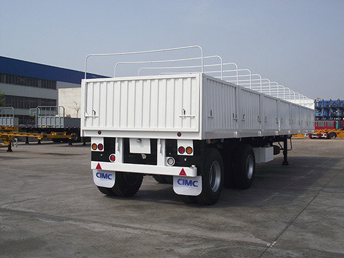 Cargo Container Delivery Trailer Container Semi Trailer Easy Operation