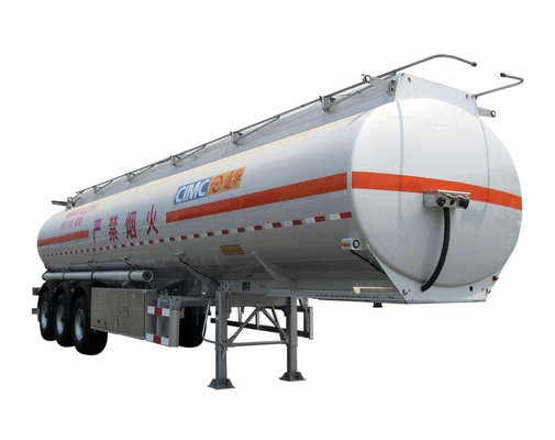 Food Grade Milk Tanker Trailer 50 Cubic Meter Capacity 3 Alxe OEM Standard