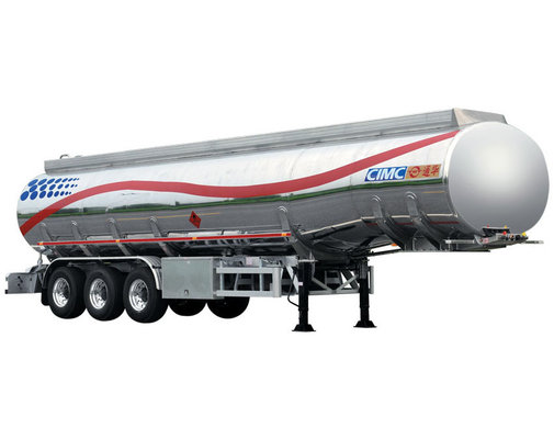Food Grade Milk Tanker Trailer 50 Cubic Meter Capacity 3 Alxe OEM Standard