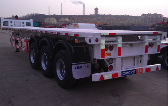 HYVA Jack Flatbed Shipping Container Truck Trailer Transportable Low Bed Type