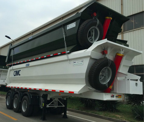High Strength Dump Truck Trailer Mechanical Suspension Type  BPW Axle For Sand