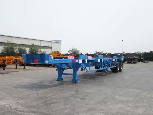 Large Capacity Flatbed Container Trailer Detachable High Strength Chassis