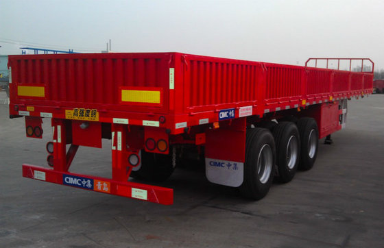 Light Tare Weight Cargo Container Trailer Flatbed Container Chassis Trailer