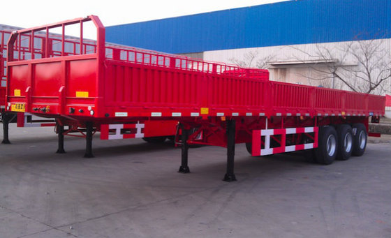 Light Tare Weight Cargo Container Trailer Flatbed Container Chassis Trailer