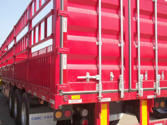 3 Or 4 Axles 45ft Cargo Van Trailer Multi - Function Standard Running System