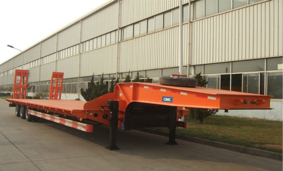 Removable Type Low Bed Trailer Professional Electric Brake System 13-16M