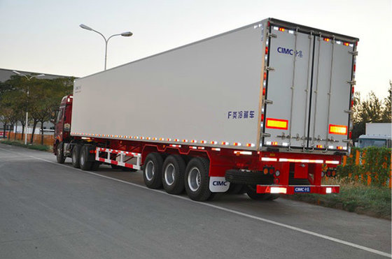 Custom Mobile Refrigerated Cargo Trailer Commercial Refrigerated Trucks
