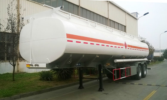 2 Axles 35m3 Fuel Tank Trailer Oil Transport Air Suspension Diesel Fuel Trailer