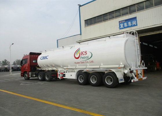 Gooseneck Structure Fuel Tank Trailer Mechanical Suspension Type High Stability