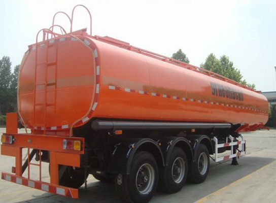 42cbm Fuel Tank Trailer 3 4 Or 5 Compartments 3 Axles For Transporting