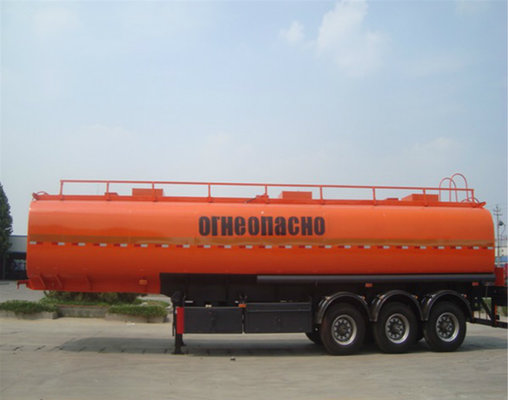 42cbm Fuel Tank Trailer 3 4 Or 5 Compartments 3 Axles For Transporting