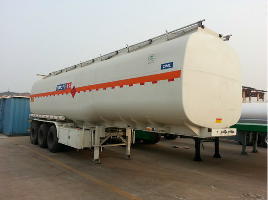 Diesel Fuel Storage Trailer Triple Axle Transport Fuel Tanker Semi Trailer