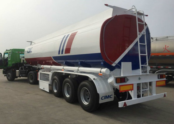 55cbm CIMC Fuel Tank Trailer Explosion - Proof Fuel Transfer Trailer