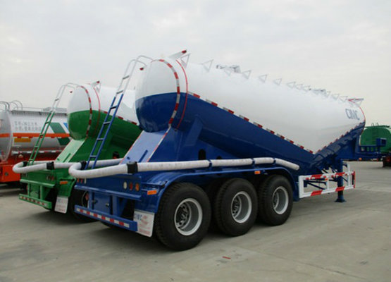 50 Tons Capacity Cement Tanker Truck 4105 Independent Engine 7 Meters Length