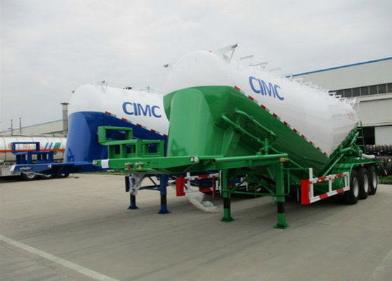 50 Tons Capacity Cement Tanker Truck 4105 Independent Engine 7 Meters Length