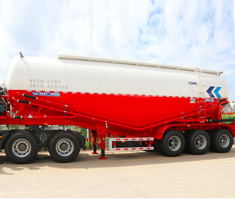 Air Compressing Cement Tanker Trailer Truck Standard Bulk Cement Trailer