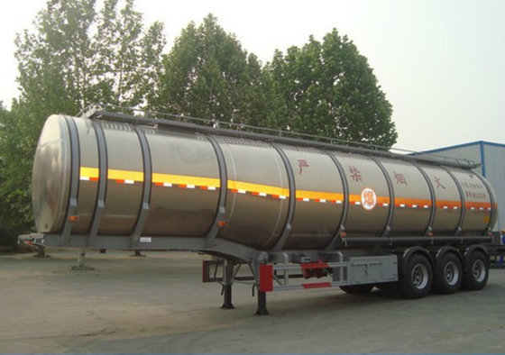 Hydrogen Peroxide Liquid Tanker Loads For Transporting Chemical Liquid
