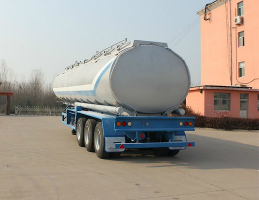Food Grade Edible Oil Milk Transport Trailer Mechanical Suspension Type