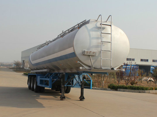 Food Grade Edible Oil Milk Transport Trailer Mechanical Suspension Type