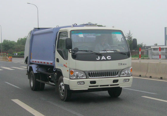 CIMC Waste Management Roll Off Truck High Strength JAC 6000L Volume Compression