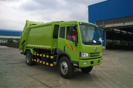 Manual Transmission Side Refuse Collection Vehicle Waste Management Rear Loader