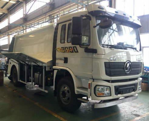 SHACMAN Chassis Refuse Collection Vehicle Durable High Automation Degree