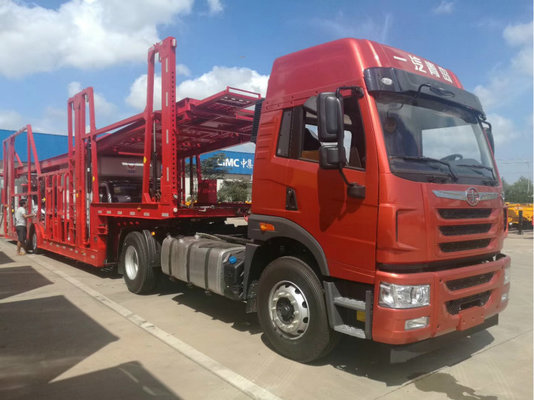 FAW Towing Head Car Carrier Trailer High Efficiency For Auto SUV Transporting
