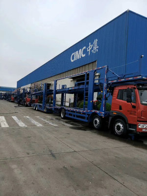 Long Distance Car Carrier Truck Customized Mobile Double Floor Steel Chassis