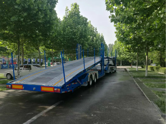 8-10 Unit Car Carrier Trailer HOWO HOHAN Center Axle Truck Car Transport