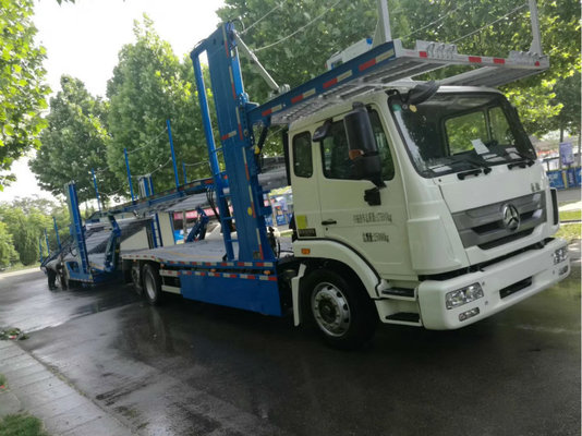 8-10 Unit Car Carrier Trailer HOWO HOHAN Center Axle Truck Car Transport